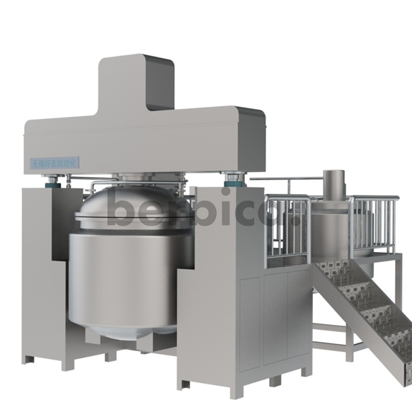 BVM-2000L Vacuum Emulsifying Mixer Machine System - Buy 2000l volume ...